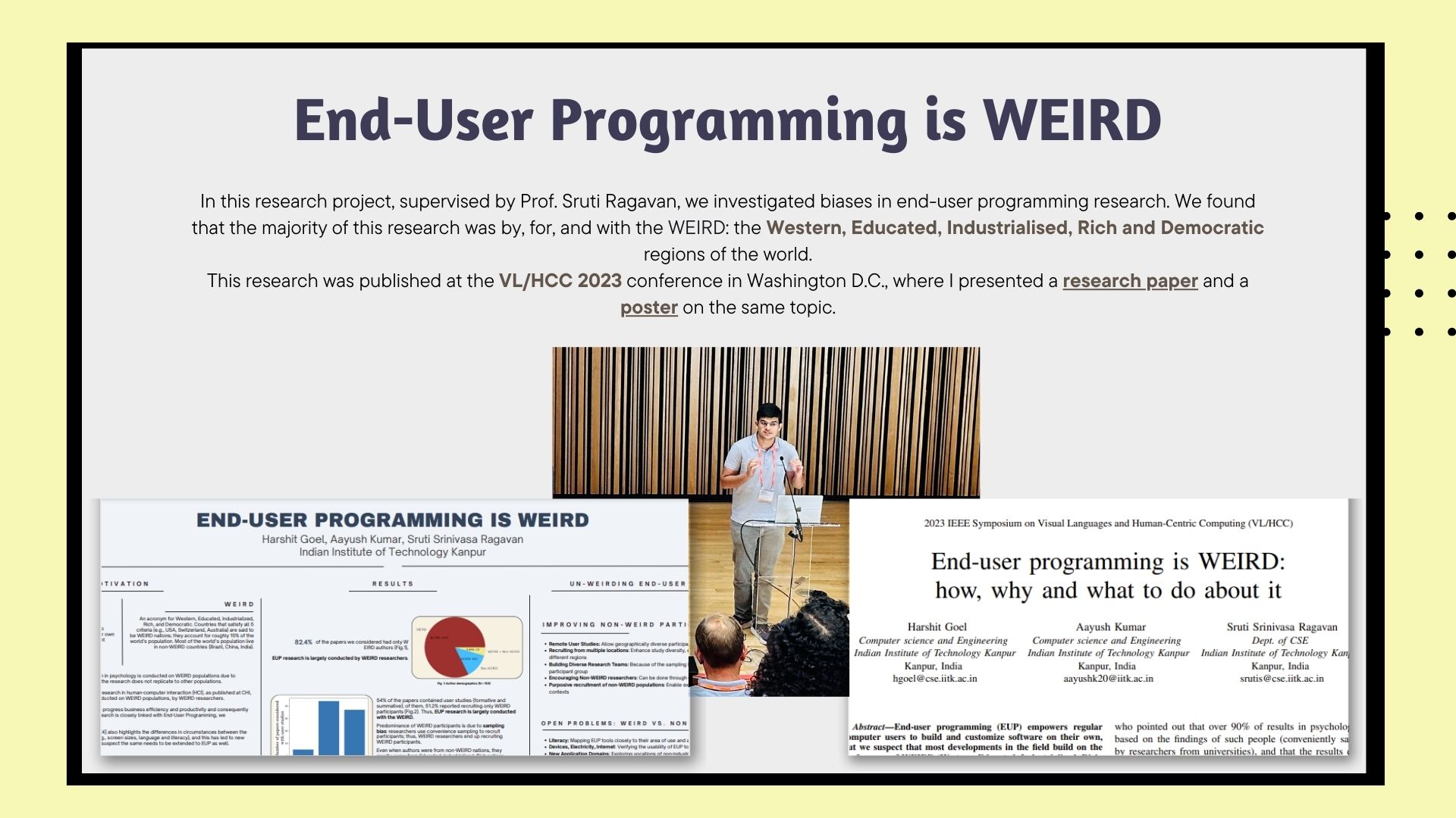 Aayush Kumar's Website